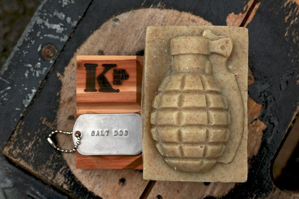 Salt Dog Grenade Soap | Frontier Coffee Company